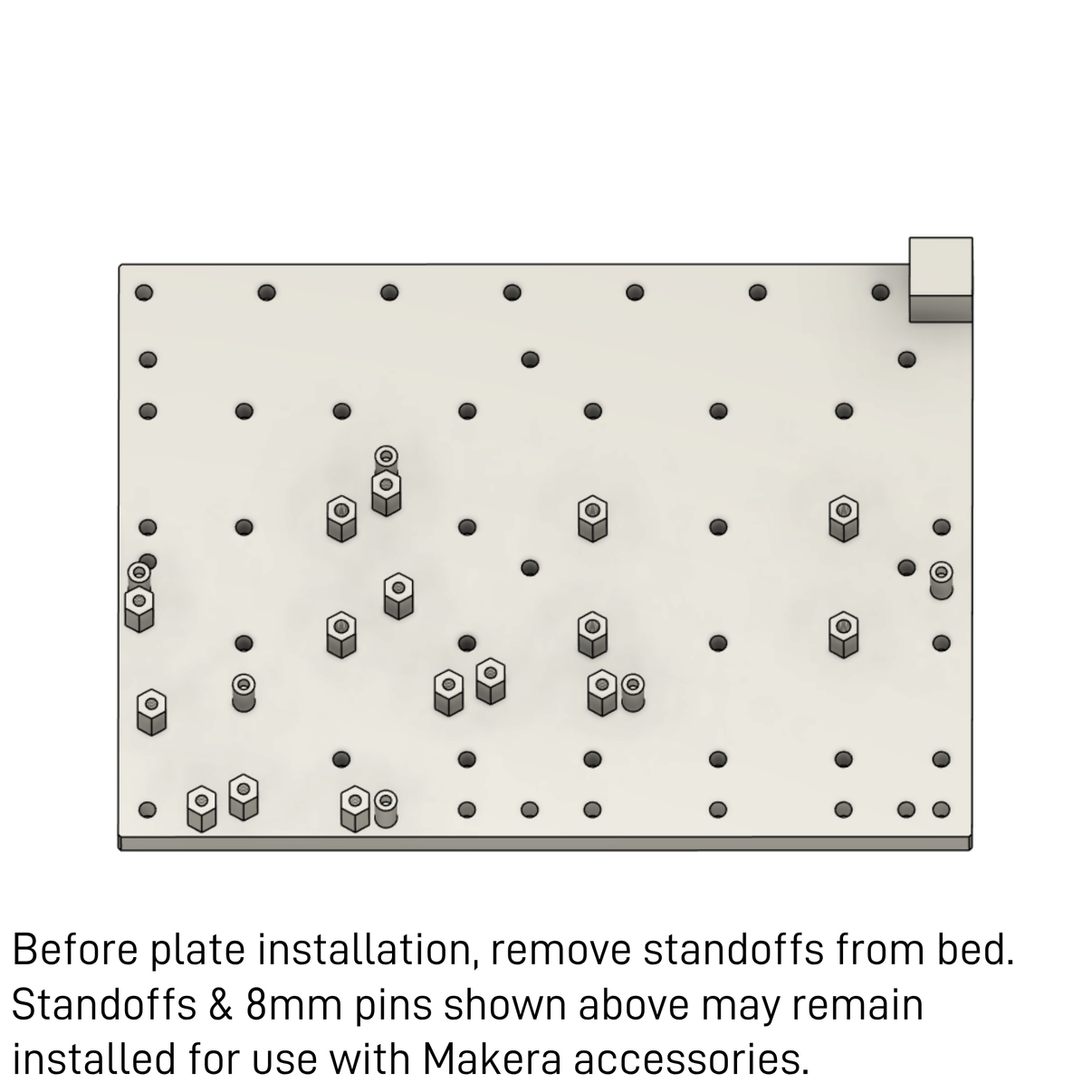 Makera Carvera Air Fixture Tooling Plate – Saunders Machine Works