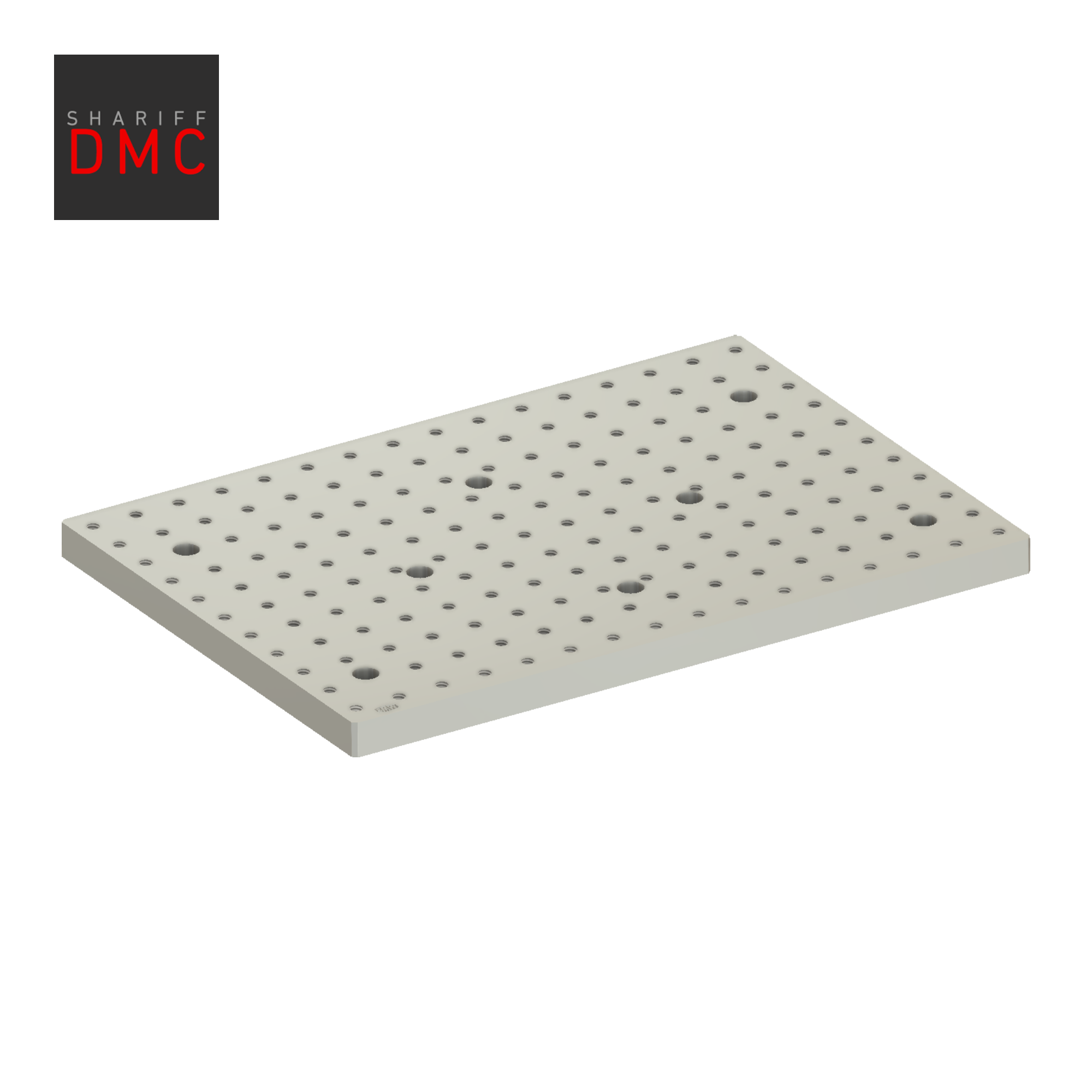 Shariff DMC2 Mini Fixture Tooling Plate – Saunders Machine Works