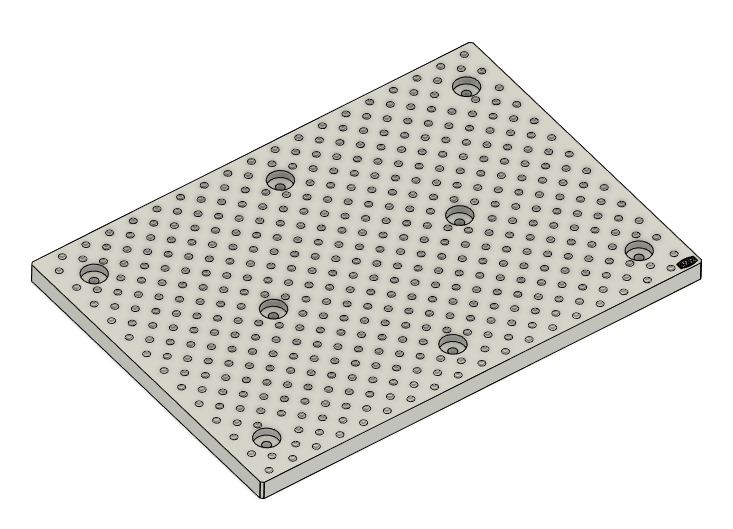 Shariff DMC2 Fixture Tooling Plate – Saunders Machine Works