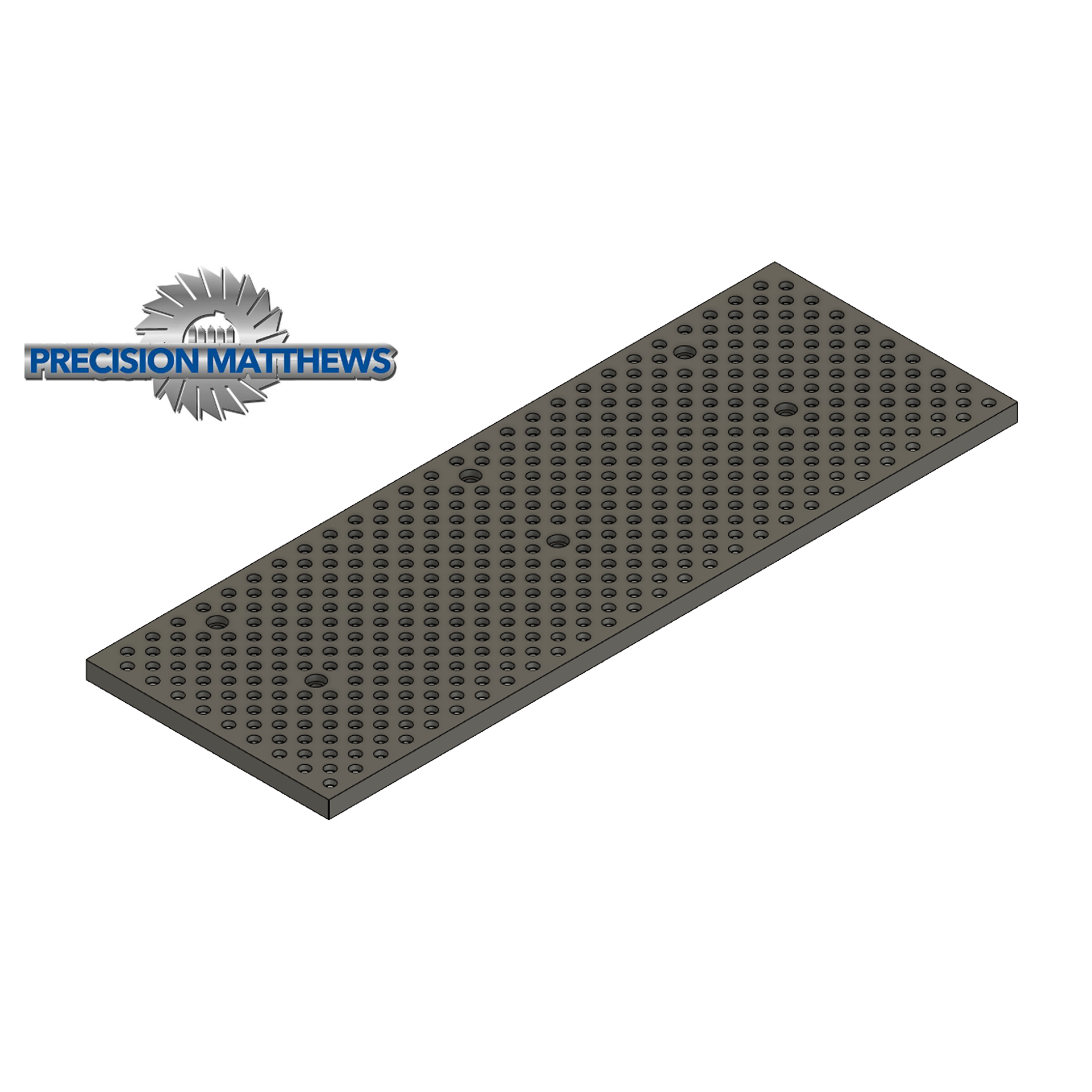 Precision Matthews PM-30MV Fixture Tooling Plate – Saunders Machine Works
